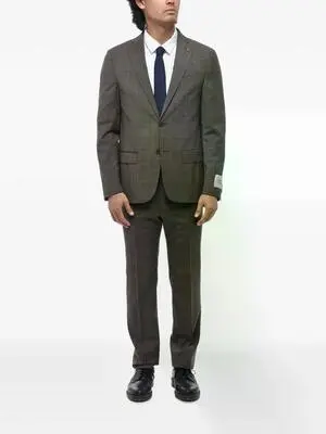 Corneliani Checked Single-breasted Suit