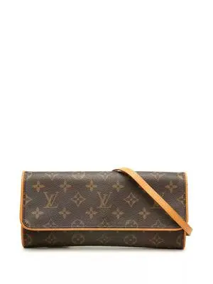 LOUIS VUITTON Monogram Canvas Pochette Twin Gm