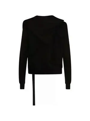 Rick Owens Asymmetric-zip Sweatshirt