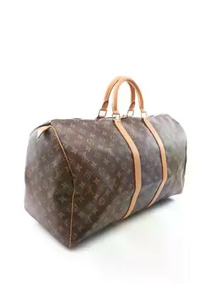 LOUIS VUITTON 2000 Monogram Keepall 55 Travel Bag