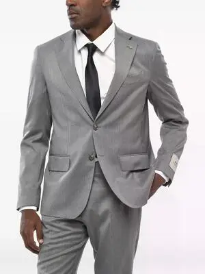 Corneliani Virgin Wool Single-breasted Suit - Grey