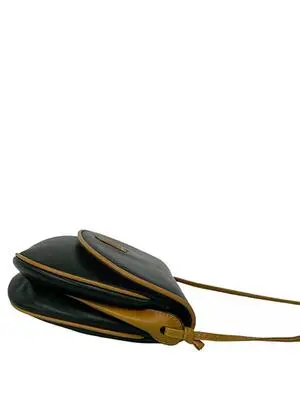 Celine 1970-1980 Leather Crossbody Bag