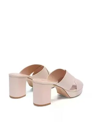 STUART WEITZMAN Dayna Crossover-straps Platform Sandals