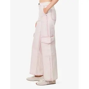 GANNI Multi-pocket Straight-leg Denim Jeans