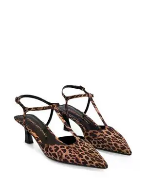 STUART WEITZMAN Vinnie Leopard-print Pumps