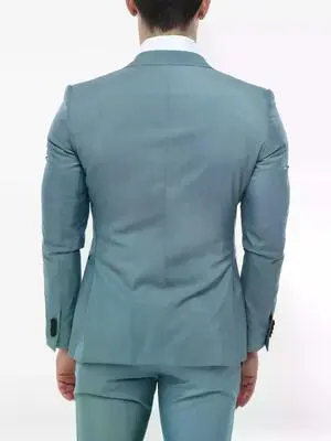 Corneliani Contrast-trim Single-breasted Suit