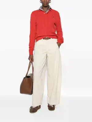 Polo Ralph Lauren Cable-knit Polo Sweater