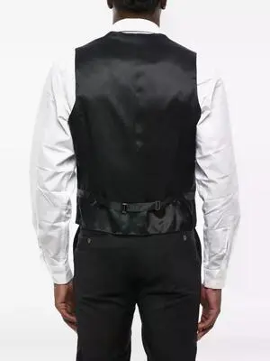 Corneliani Button-fastening Wool Waistcoat