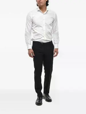 Corneliani Pressed-crease Tailored Trousers