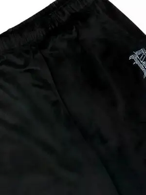 PROTOTYPES Nikki Rhinestone-embellished Track Pants