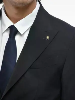 Corneliani Logo-patch Single-breasted Blazer