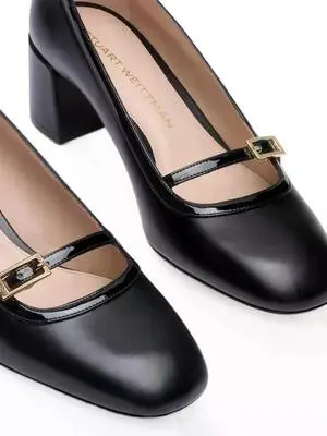 STUART WEITZMAN Georgie Buckle-strap Pumps