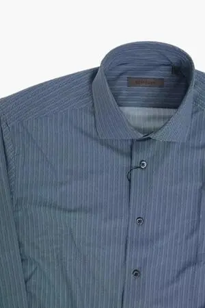 Corneliani Herringbone-patterned French-collar Shirt