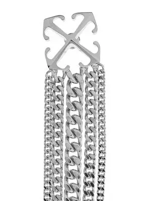 Off-White Arrows-motif Chain-link Earrings