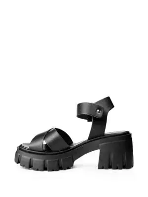 ALTERCORE Sophia Crossover-strap Buckled Sandals