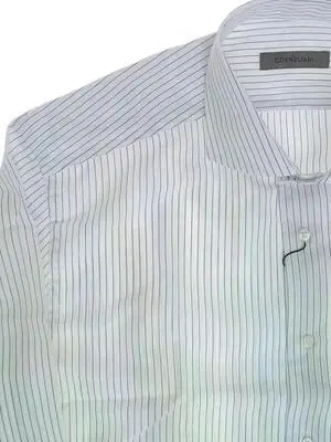 Corneliani Striped French-collar Shirt