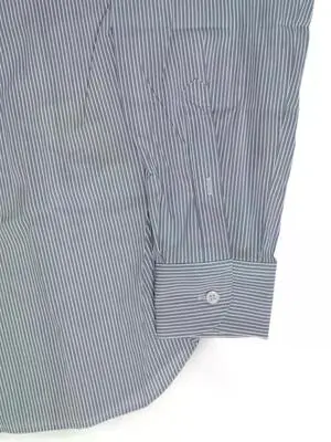 Corneliani Striped French-collar Shirt