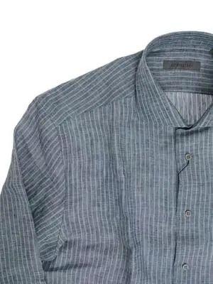 Corneliani Striped Linen Shirt