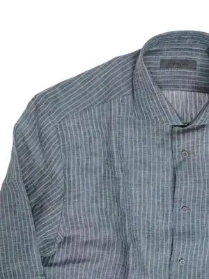 Corneliani Striped Linen Shirt