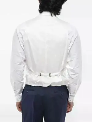 Corneliani Cerimonia Academia Satin-finish Silk Waistcoat