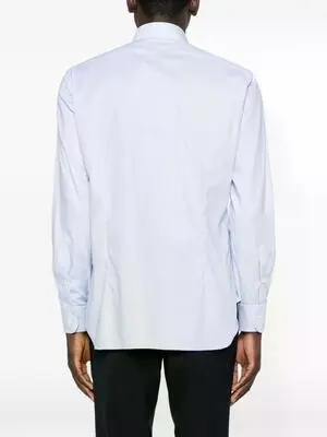 BARBA NAPOLI Spread-collar Long-sleeve Shirt