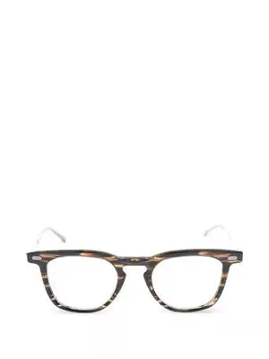 OAMC Tortoiseshell-effect Square-frame Sunglasses - Brown