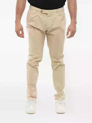 Corneliani Pleated Chino Trousers - Neutrals