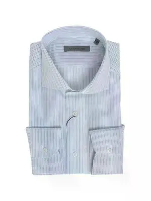 Corneliani Striped Long-sleeve Shirt
