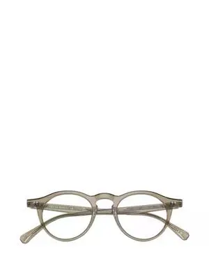 Oliver Spencer Round Frame Eyeglasses - Neutrals