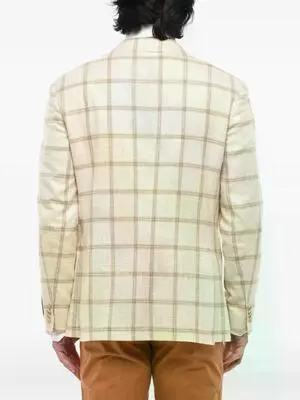Corneliani Checked Patch-pocket Blazer