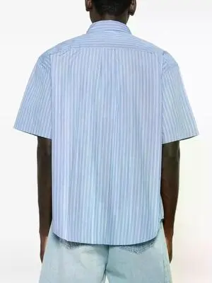 Carhartt Work In Progress Vertical-stripe Short-sleeve Shirt