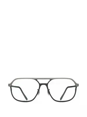 BLACKFIN Lopez Geometric-frame Eyeglasses - Grey