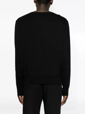 VIVIENNE WESTWOOD Orb-embroidered V-neck Sweater