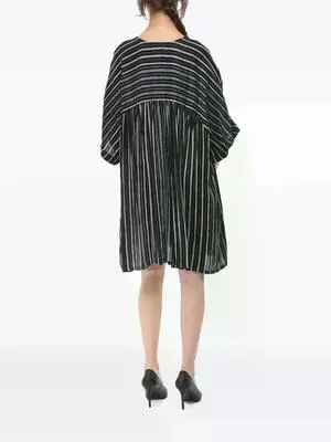 Woolrich Striped V-neck Dress