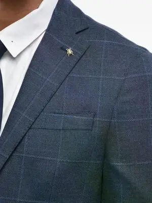 Corneliani Checked Single-breasted Blazer