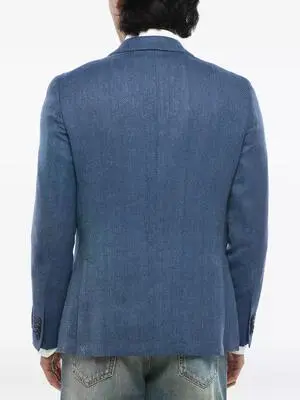 Corneliani Herringbone Patch-pocket Blazer