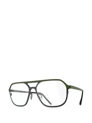 BLACKFIN Lopez Aviator Eyeglasses - Green