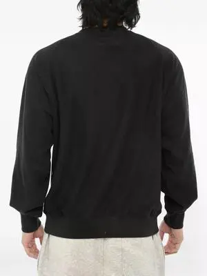 Woolrich Zip-pocket Crew-neck Sweater