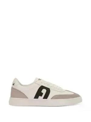 Furla Step Logo-detail Sneakers - White