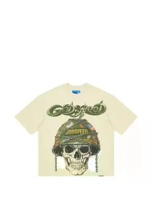 GODSPEED Graphic-print T-shirt - Neutrals