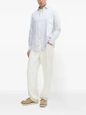 HACKETT LONDON Logo-embroidered T-shirt
