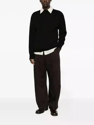 LEMAIRE Virgin Wool Double-face Long-sleeve Sweater