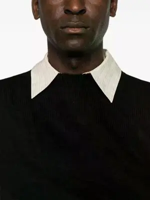 LEMAIRE Virgin Wool Double-face Long-sleeve Sweater