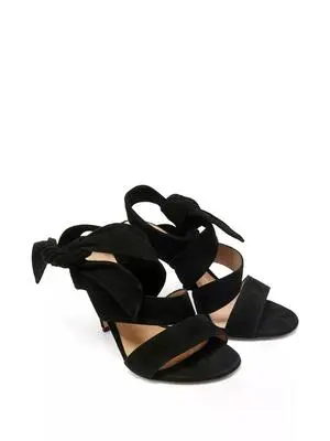 GIANVITO ROSSI Suede Ankle-strap Sandals