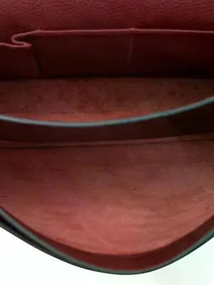 Hermès Clemence Sac A Depeches 38 Business Bag - Red
