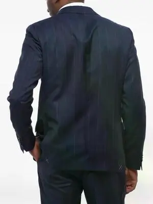 Corneliani Cc Collection Pinstriped Wool Suit
