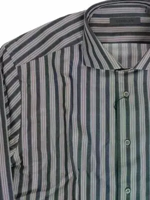 Corneliani Striped French-collar Shirt