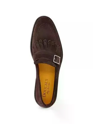 DOUCAL'S Fringed Buckle-fastening Loafers