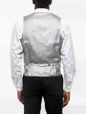 Corneliani Double-breasted Silk Waistcoat