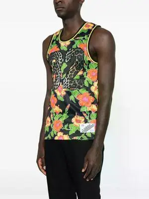 Jeremy Scott X Adidas Floral Print Tank Top